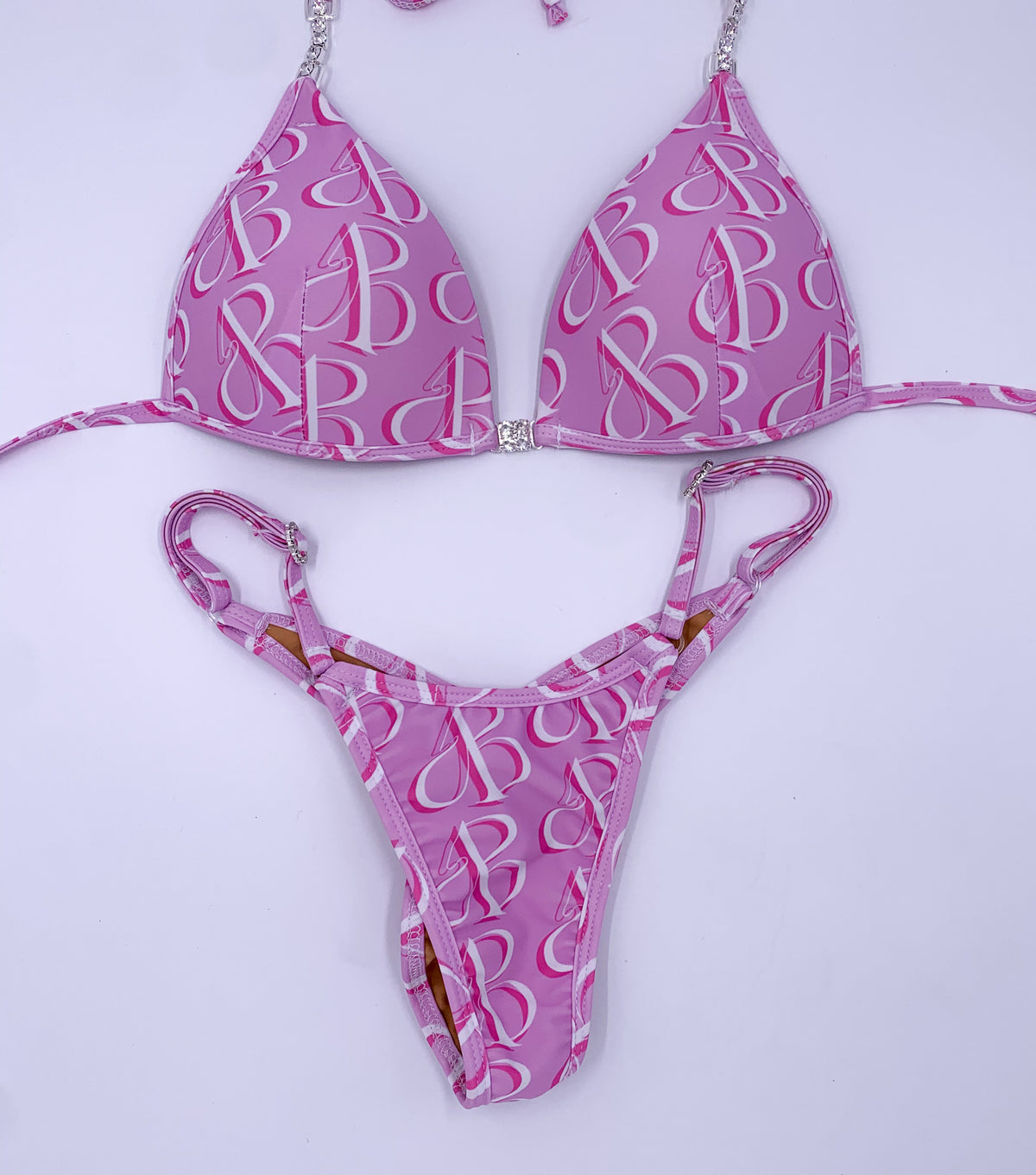 AB Custom Printed Posing Suit | Accentuate Bikinis