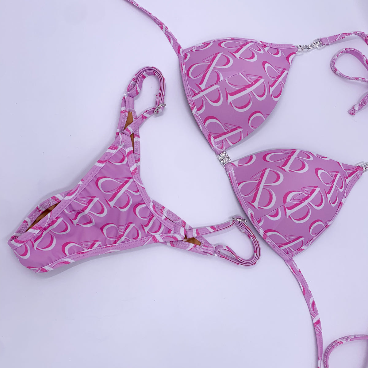 AB Custom Printed Posing Suit | Accentuate Bikinis